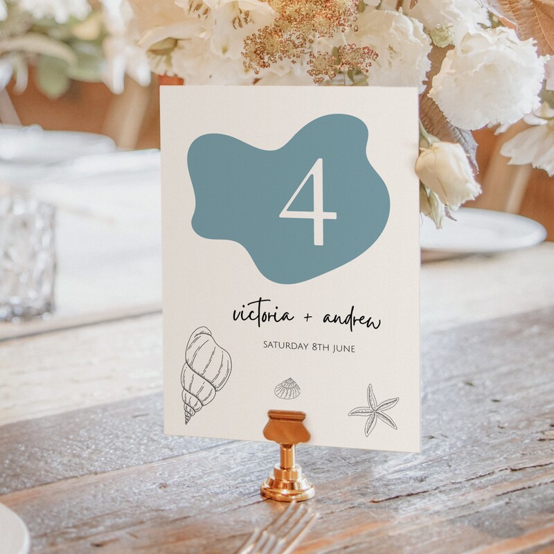 Table Number Ideas - Etsy