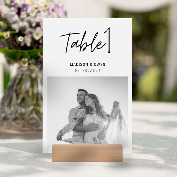 Framed Table Numbers - Etsy