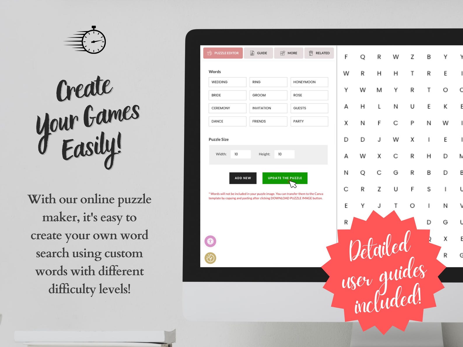 Wedding Word Search Game: Sip & Search, Printable Template (digital ...