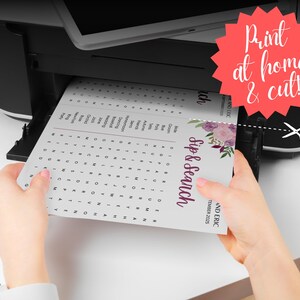 Blooming Bouquet: A Floral Word Search Puzzle Template With Pink Rose ...