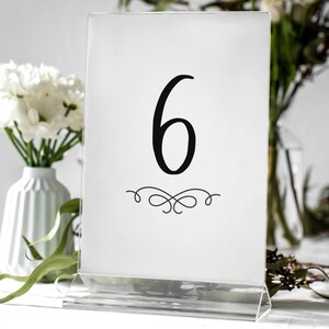 Wedding Table Numbers Sign Template, Editable & Printable Table Numbers ...