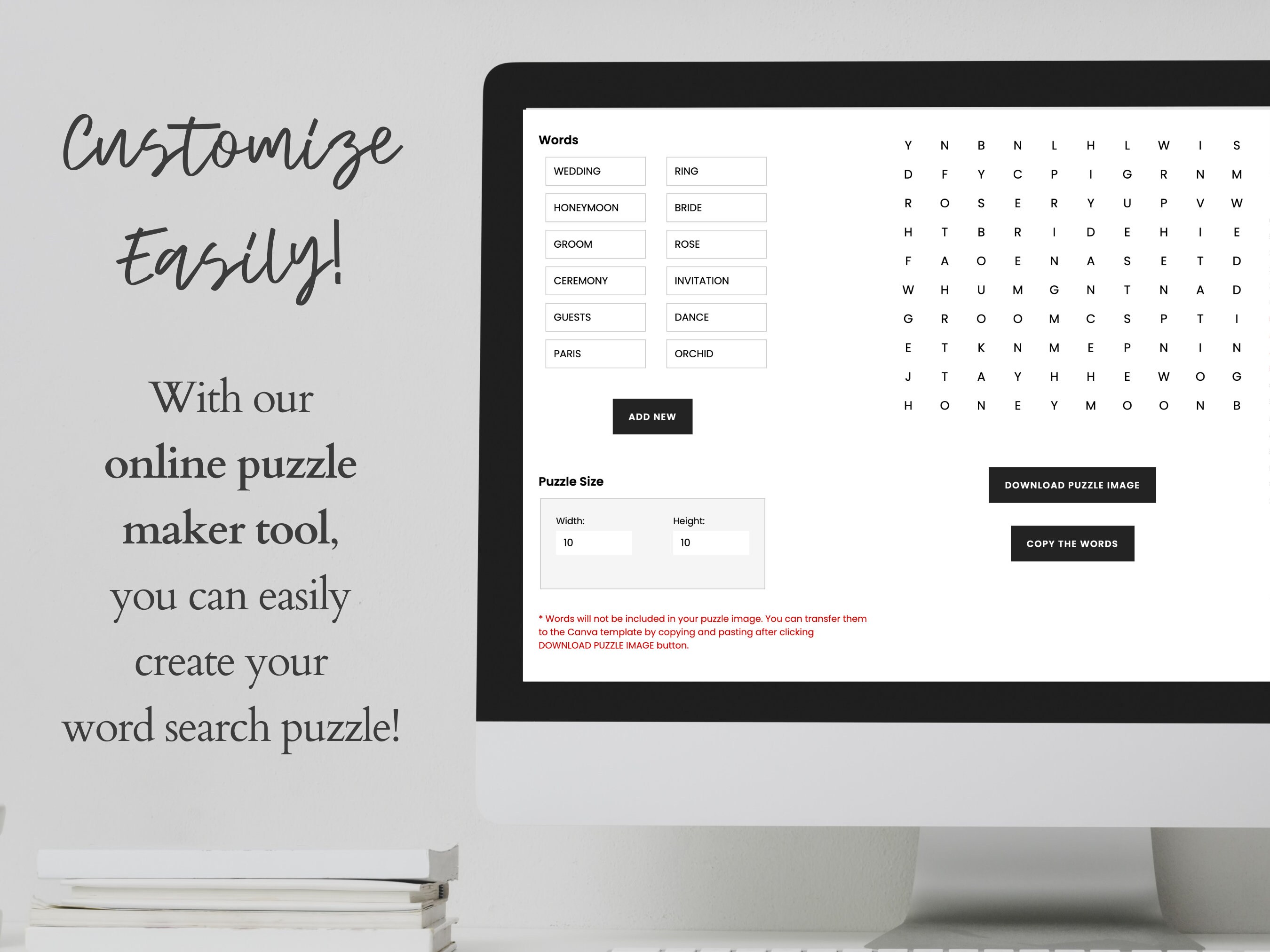 Editable Word Search Game Template, Bachelorette Party, Cocktail Hour ...