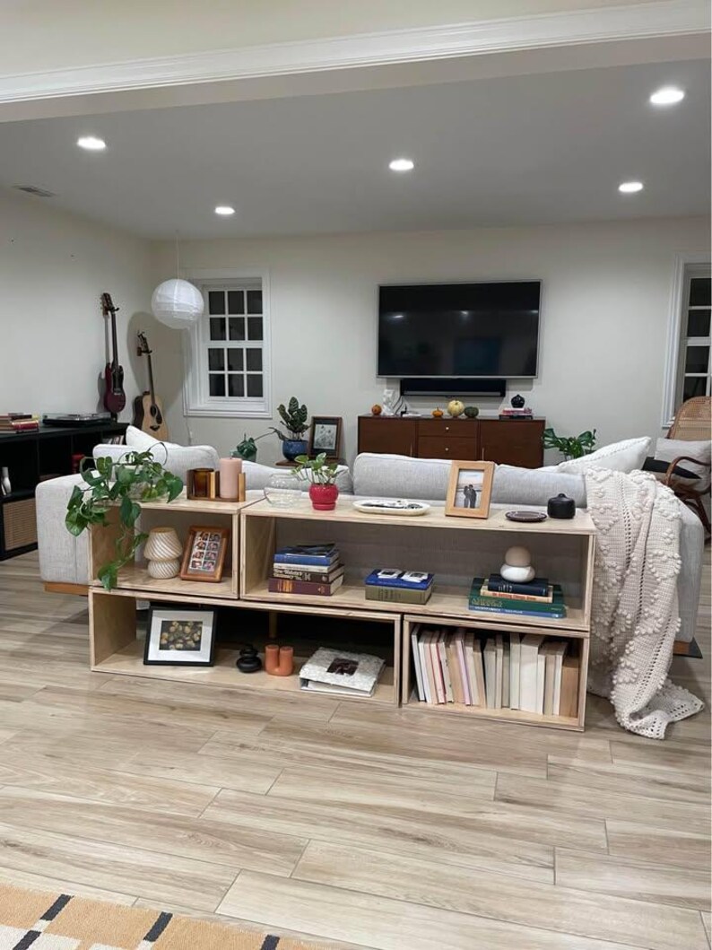 Chic and Practical Sofa Back Bookshelf Keep Your Reads Handy and ...