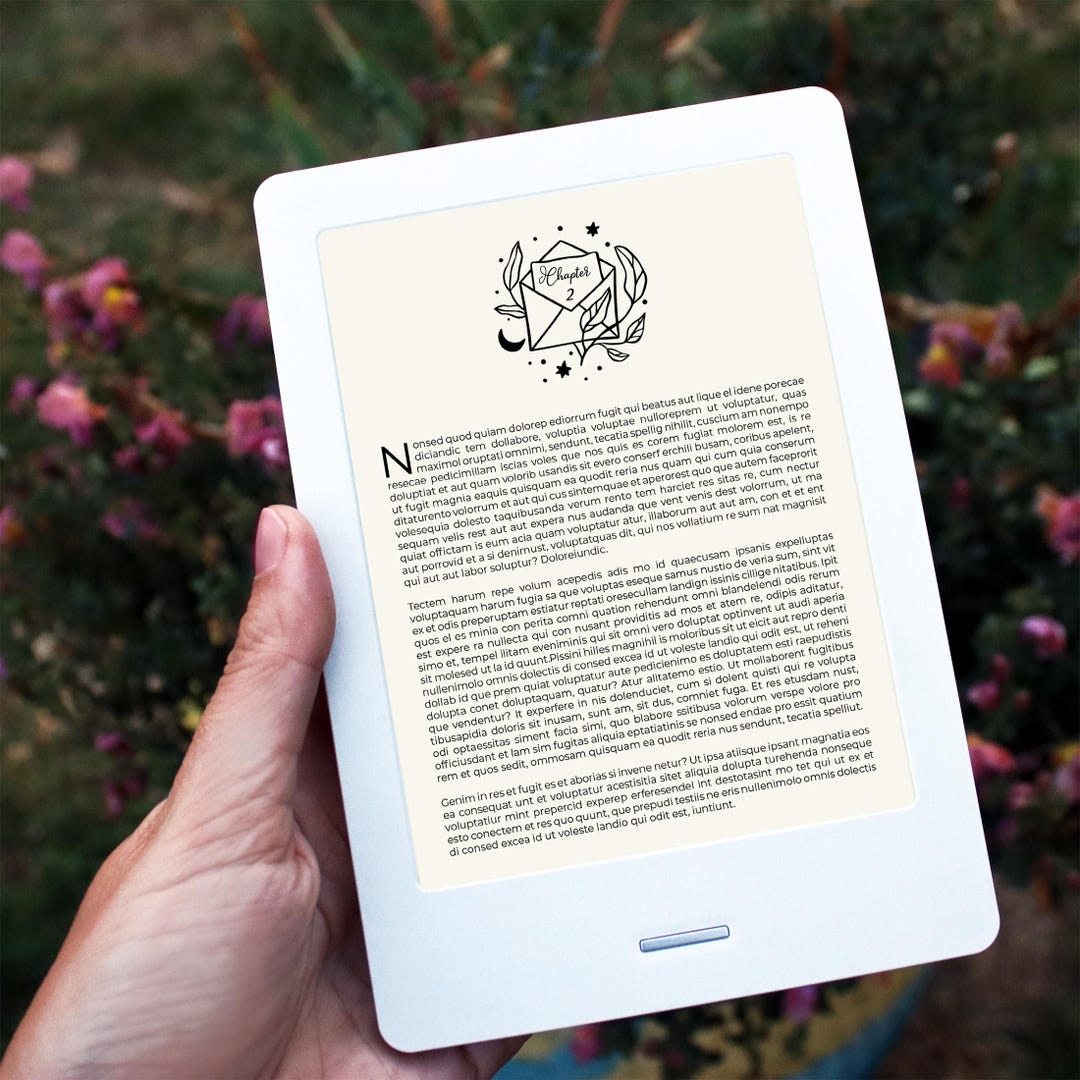 Letter Chapter Number Set - Chapter Graphics for Self Published Novels ...