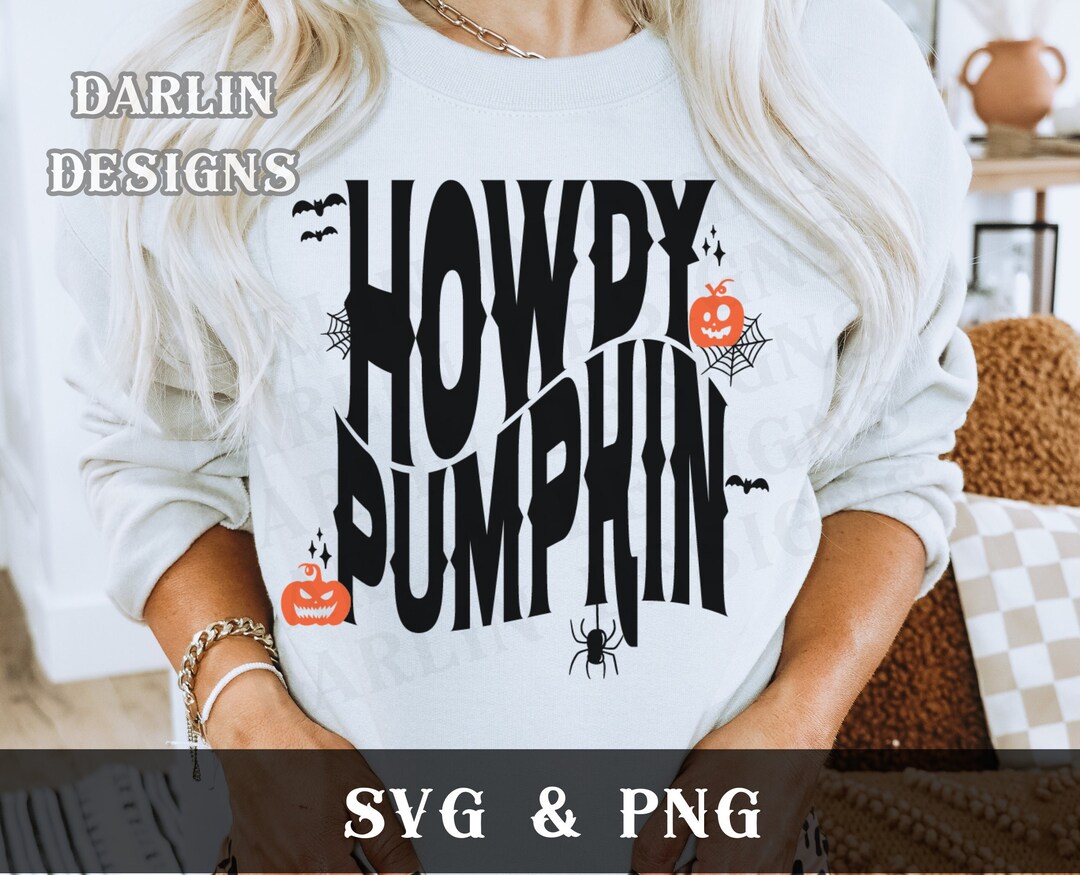 Rodeo SVG - Cowboy SVG - Howdy Pumpkin Svg - Spooky Rodeo Png - Spooky ...