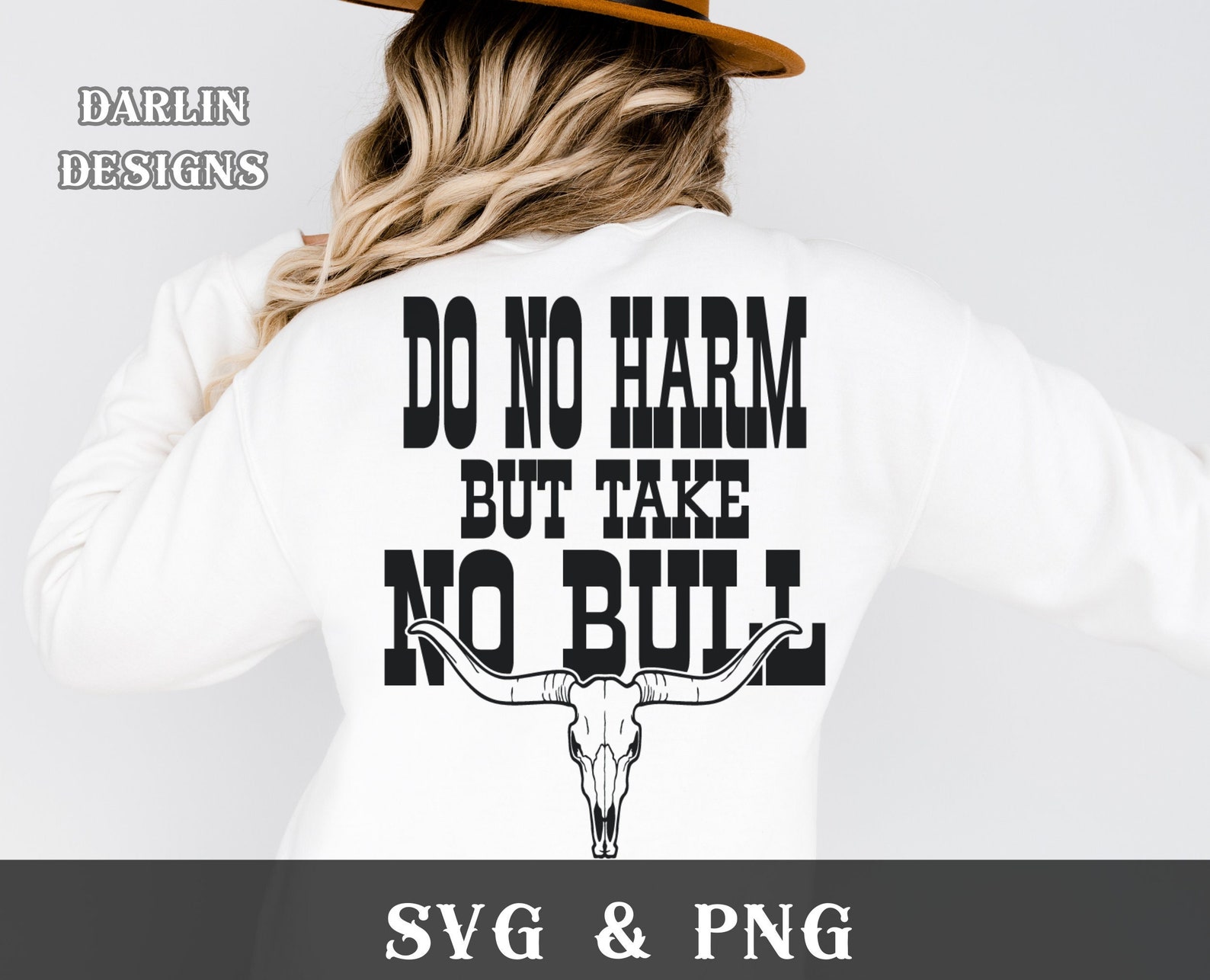 Rodeo SVG - Take No Bull Svg - Cowboy Svg - Cowboy Hat SVG - Cowboy ...