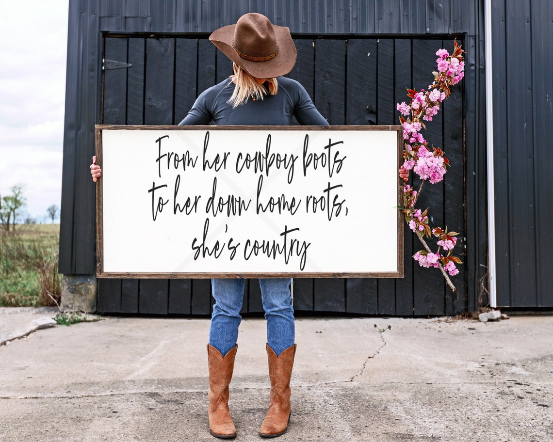 Rodeo Svg She's Country SVG PNG Cowgirl Png Country Western Svg Cowboy ...