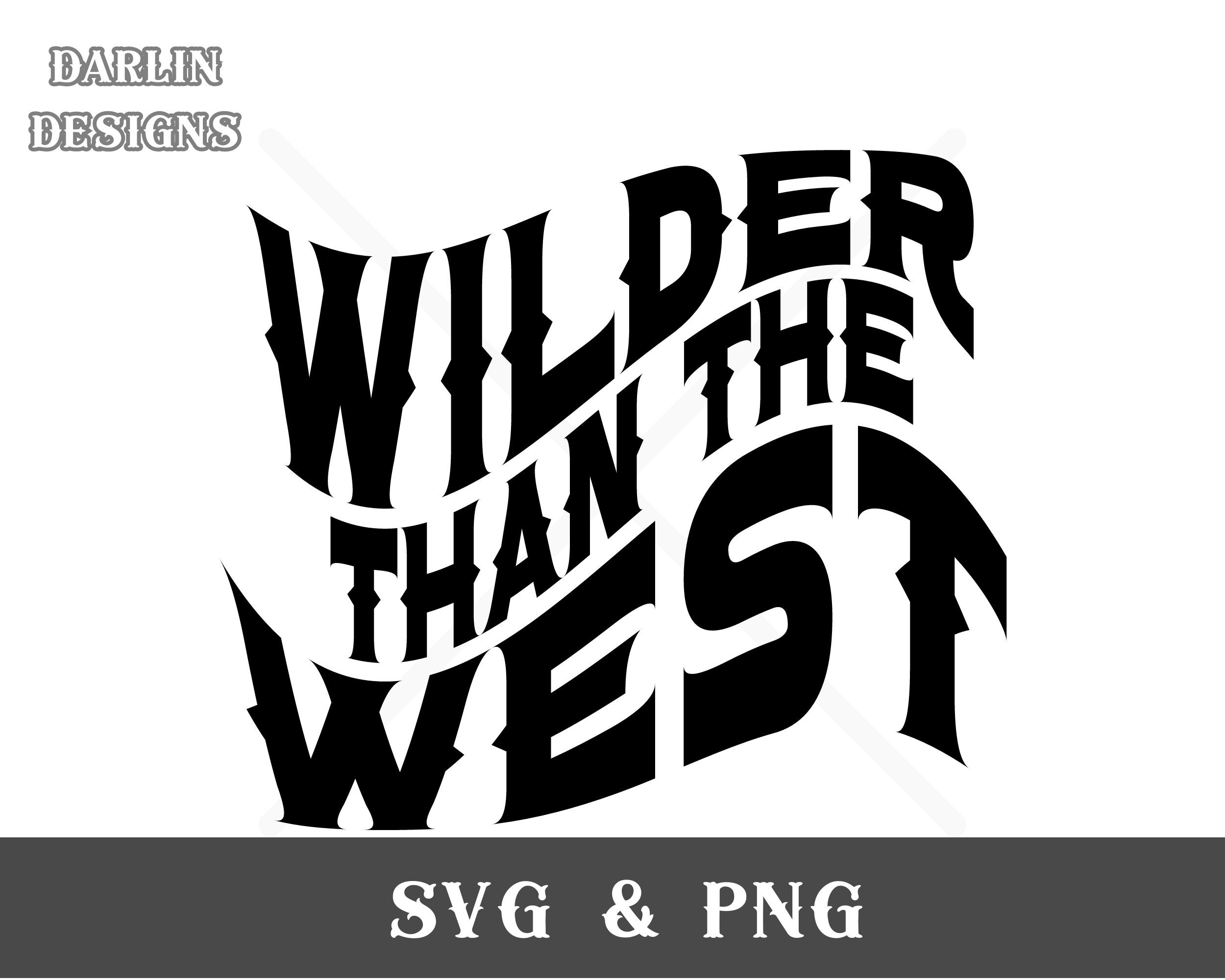 Rodeo SVG Wilder Than the West Svg Hippie Svg Cowboy Svg - Etsy