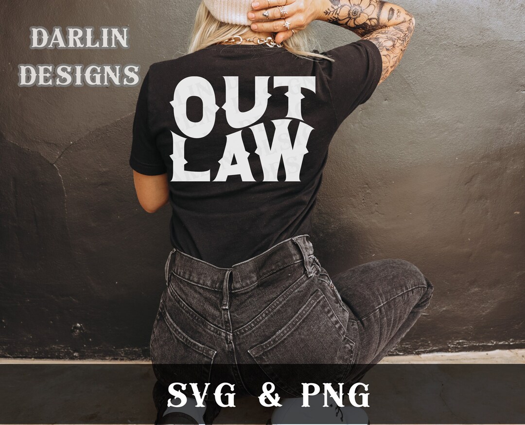 Cowgirl SVG PNG - Outlaw Svg - Country Girl Svg - Rodeo SVG - Outlaw ...