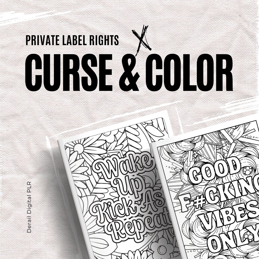 Funny Adult Coloring Sheets With Private Label Rights 40 Hilarious ...