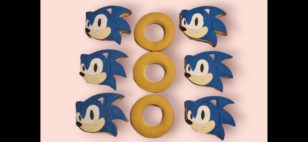 Sonic/ Knuckles/ Shadow Inspired Cookies - Etsy