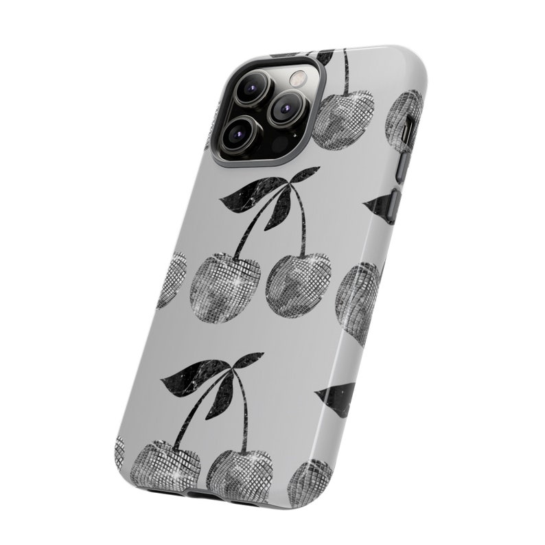Vintage Cherry Disco Ball Graphic Phone Cases Retro Lovers Cherry Phone ...