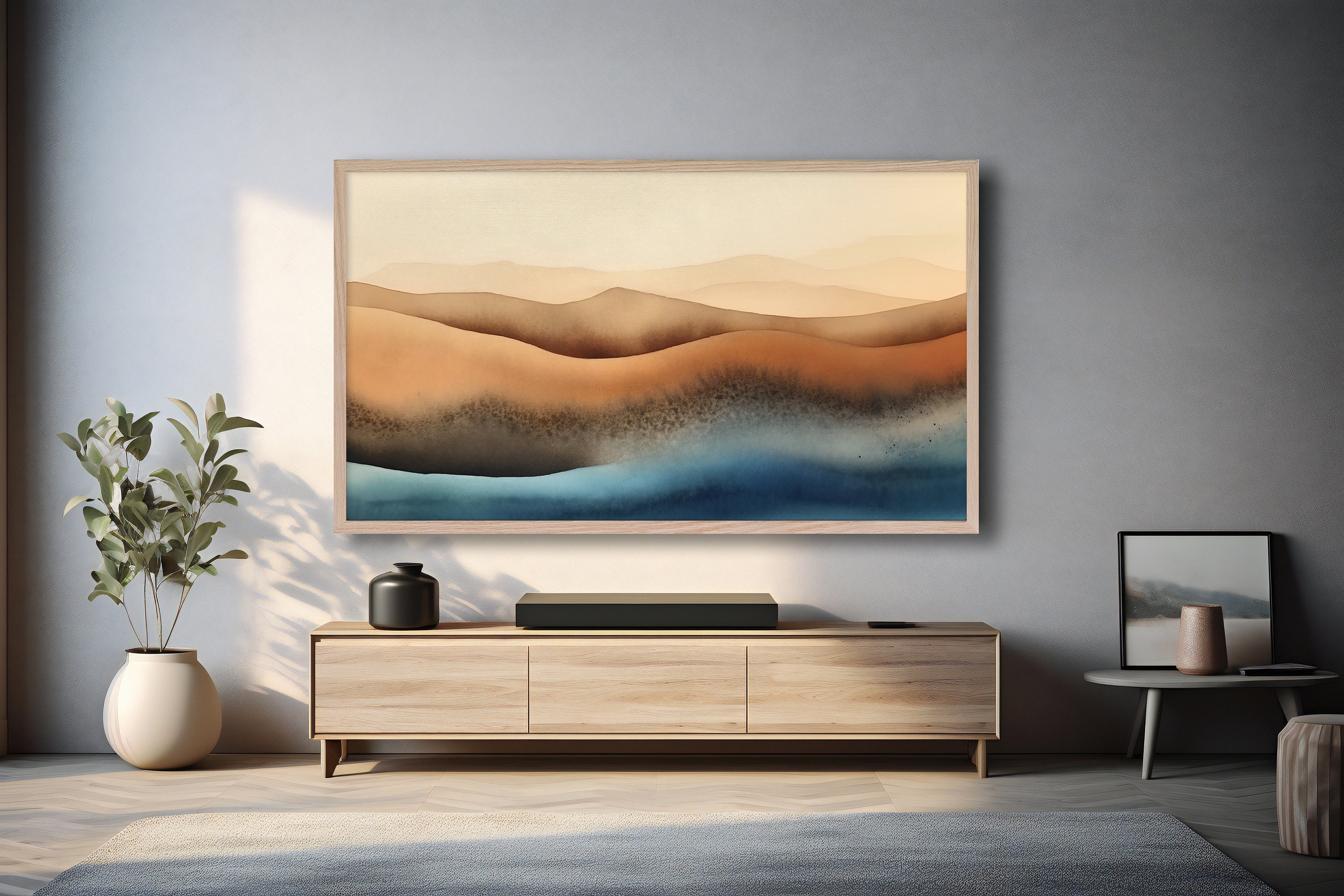 Samsung Frame TV Watercolor Images - Etsy
