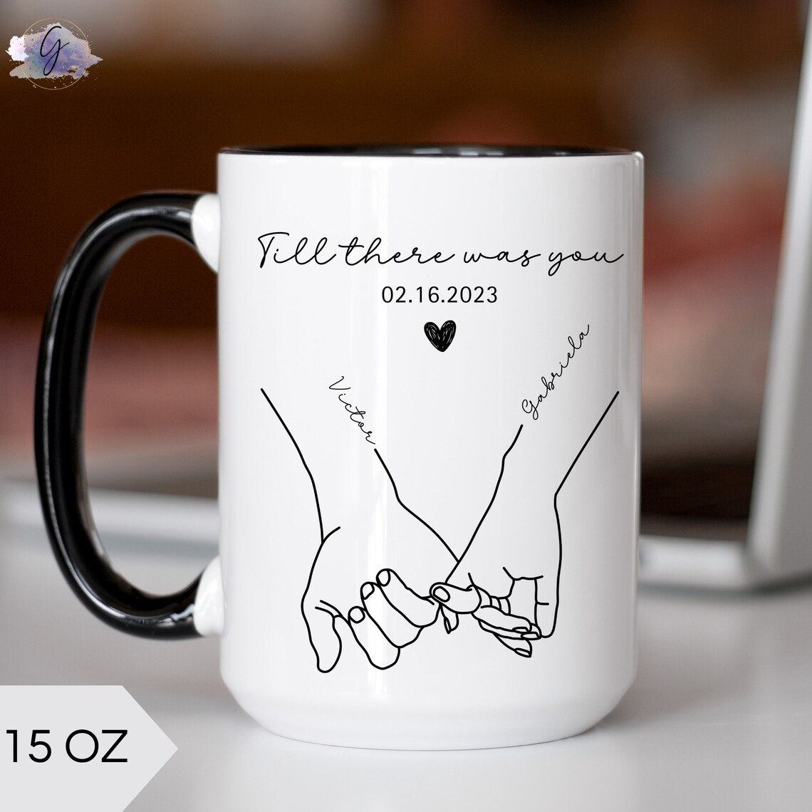 Till There Was You Mug, Couple Forever Together Mugs, Custom Wedding ...