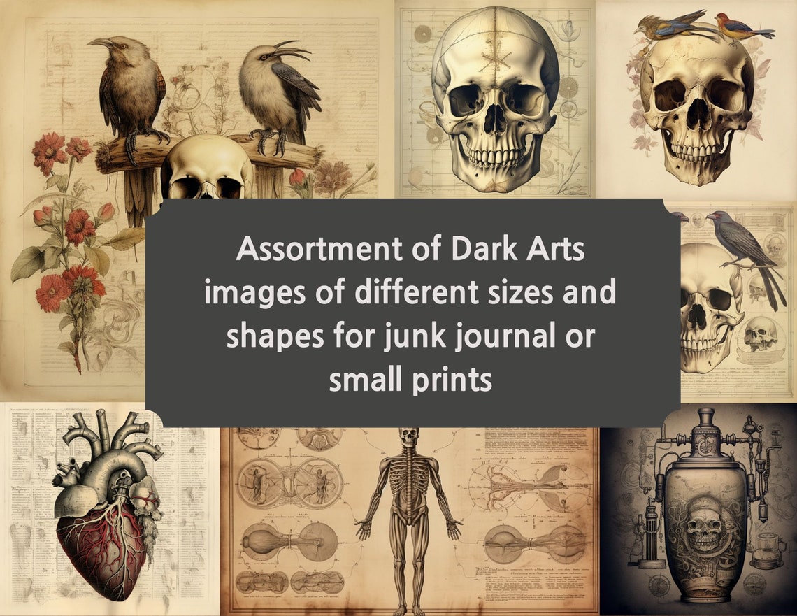 Dark Arts Printables - Etsy