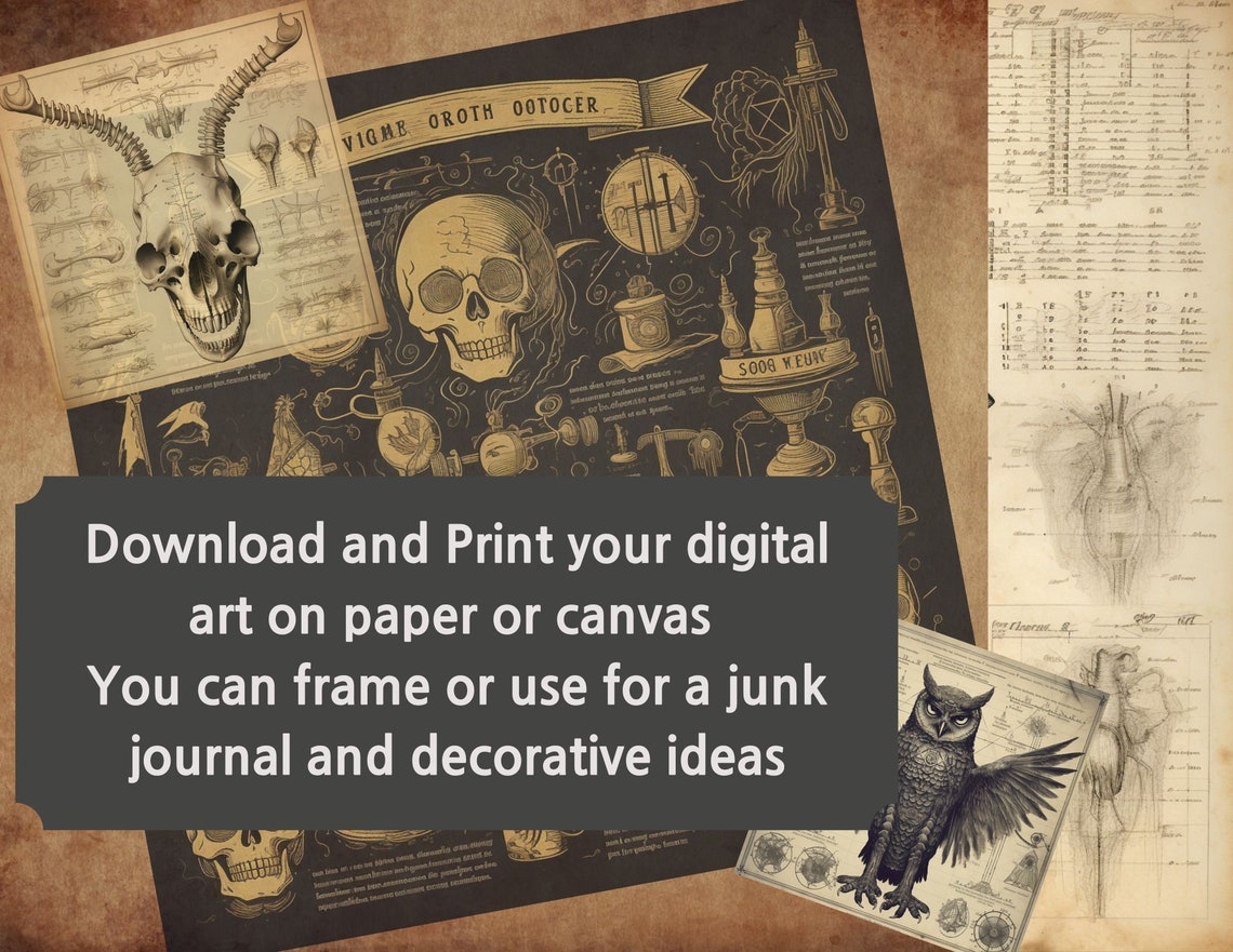 Dark Arts Printables - Etsy