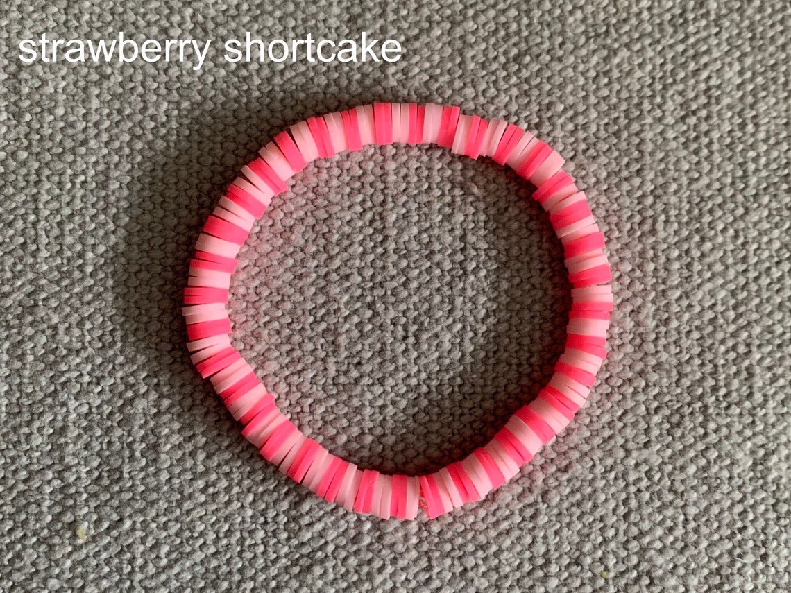 Mix & Match Clay Bead Stacking Bracelets - Etsy