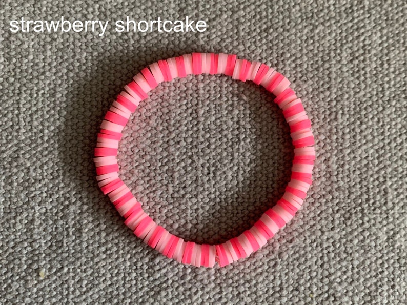 Mix & Match Clay Bead Stacking Bracelets - Etsy