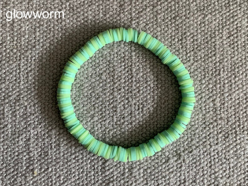 Mix & Match Clay Bead Stacking Bracelets - Etsy