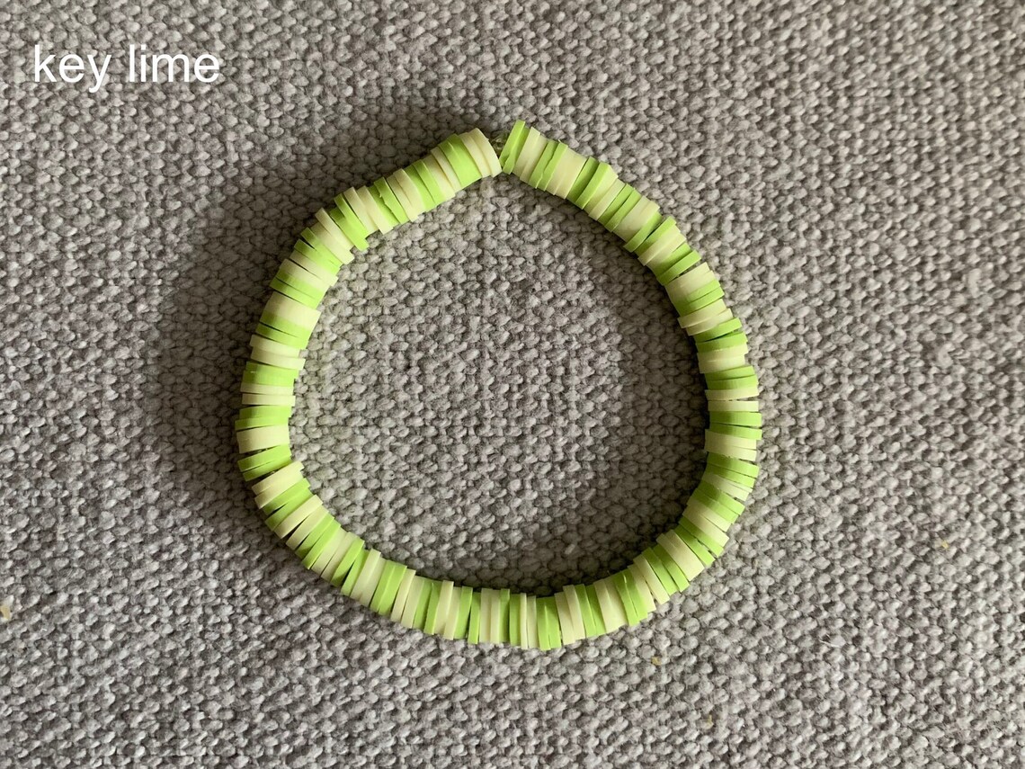 Mix & Match Clay Bead Stacking Bracelets - Etsy