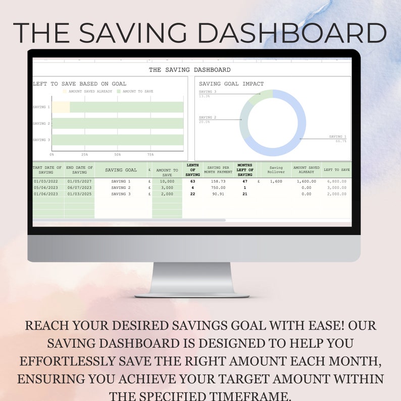 Monthly Budget Template Budget Planner Monthly Planner Debts Tracker ...