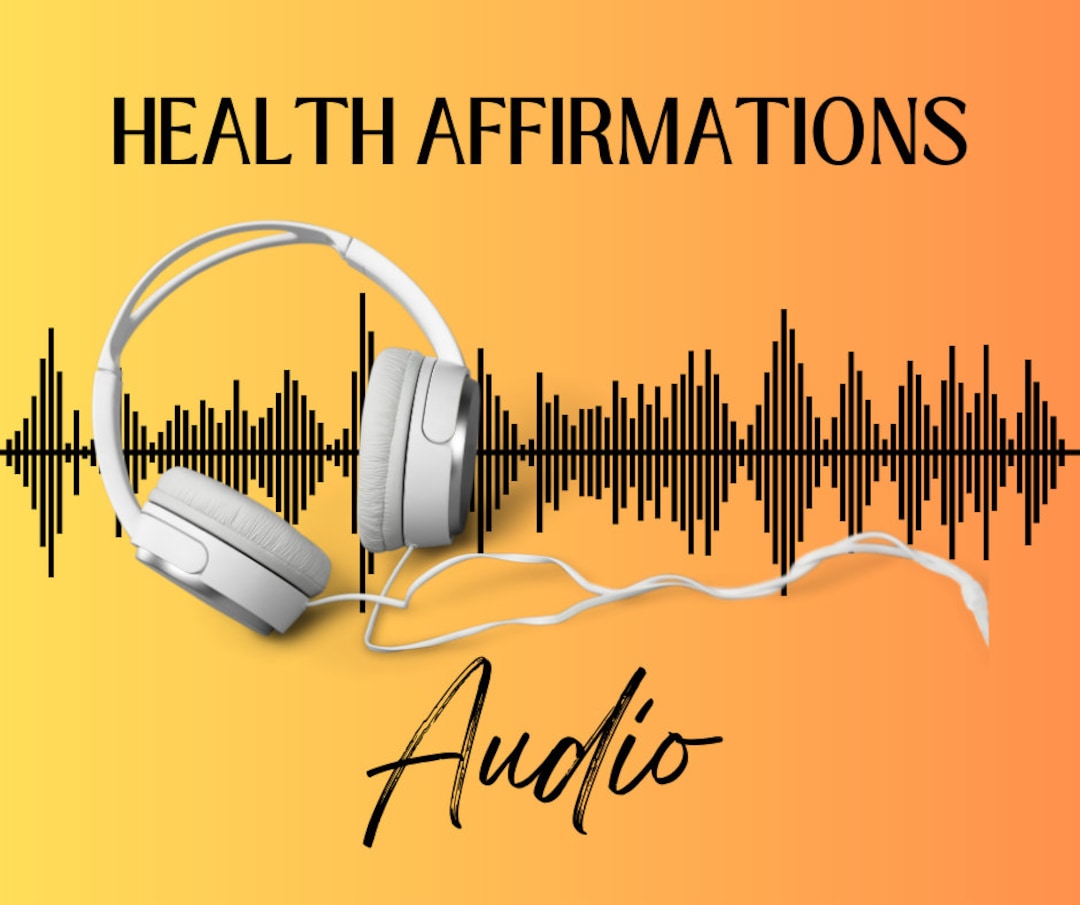 Health Affirmations Audio, Self Care Audio, Stress Relief, Guided ...