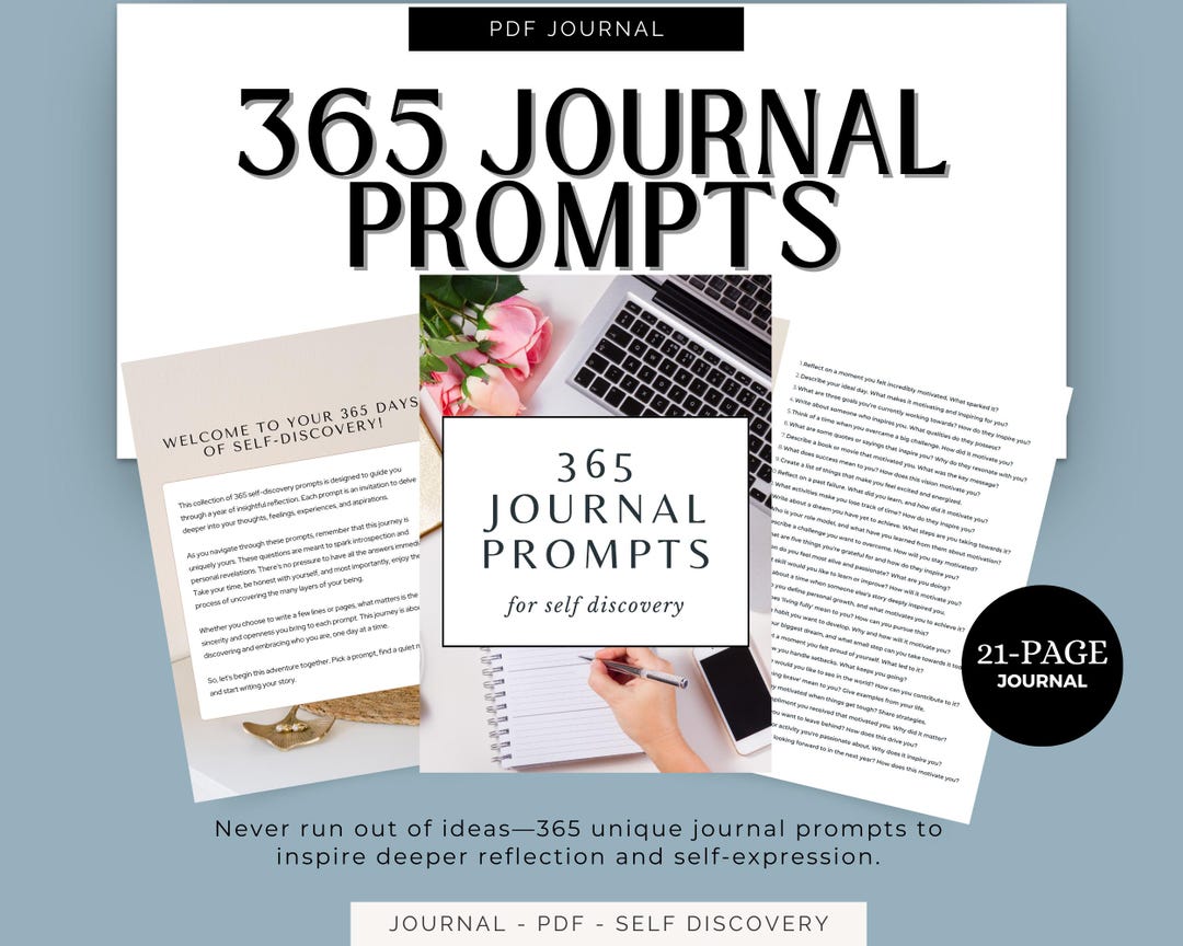 365 Journal Prompts for Self-discovery: Daily Writing Prompts for ...
