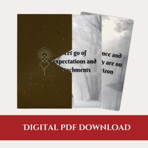 Printable Clarifying Oracle Cards, Yes and No Questions, Oracle Deck ...