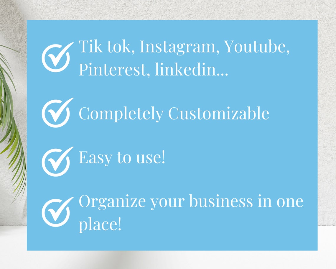 Content Calendar Google Sheets, Planner Template, Aesthetic, Social ...