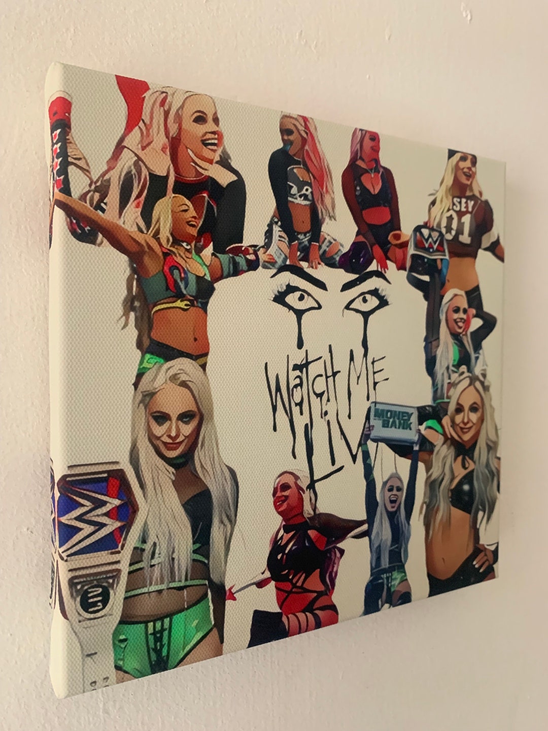 WWE Liv Morgan Canvas Print - Etsy