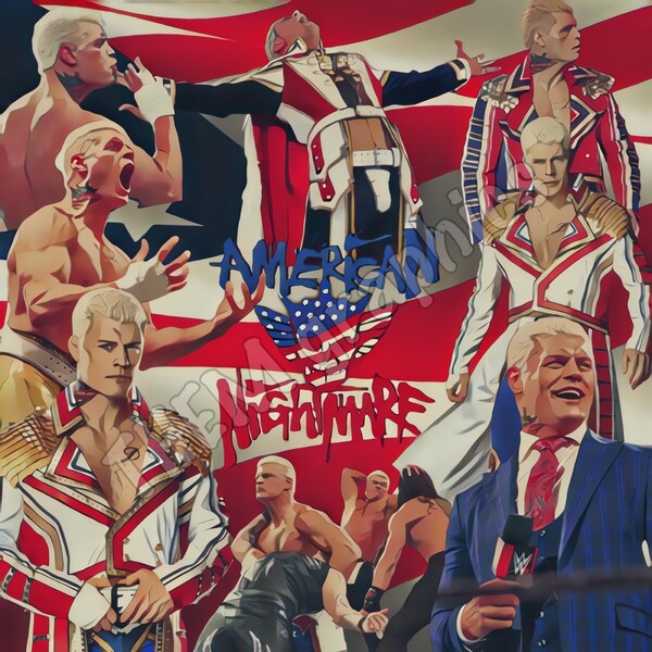 Cody Rhodes Costume - Etsy