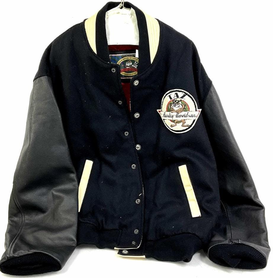 Harley-davidson Warner Bros Studio Taz Jacket, New, Size XL Harley-davidson Warner Bros Studio Taz Jacket, New, Size XL