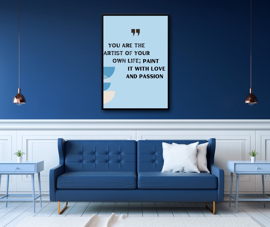 MOTIVATIONAL ARTWORK, Therapist Wall Art/ Quotes About Life ...