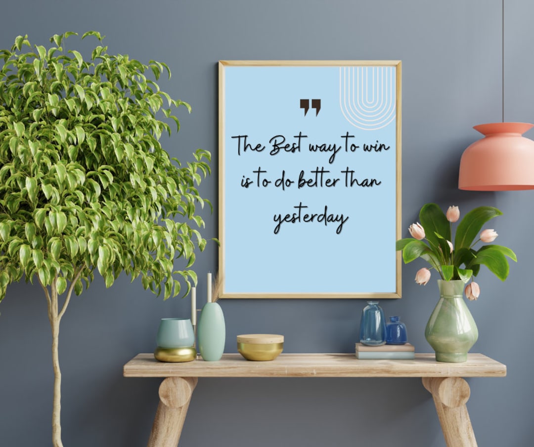 Motivational Quotes, Quote Wall Art, Inspirational Quots, Living Room ...