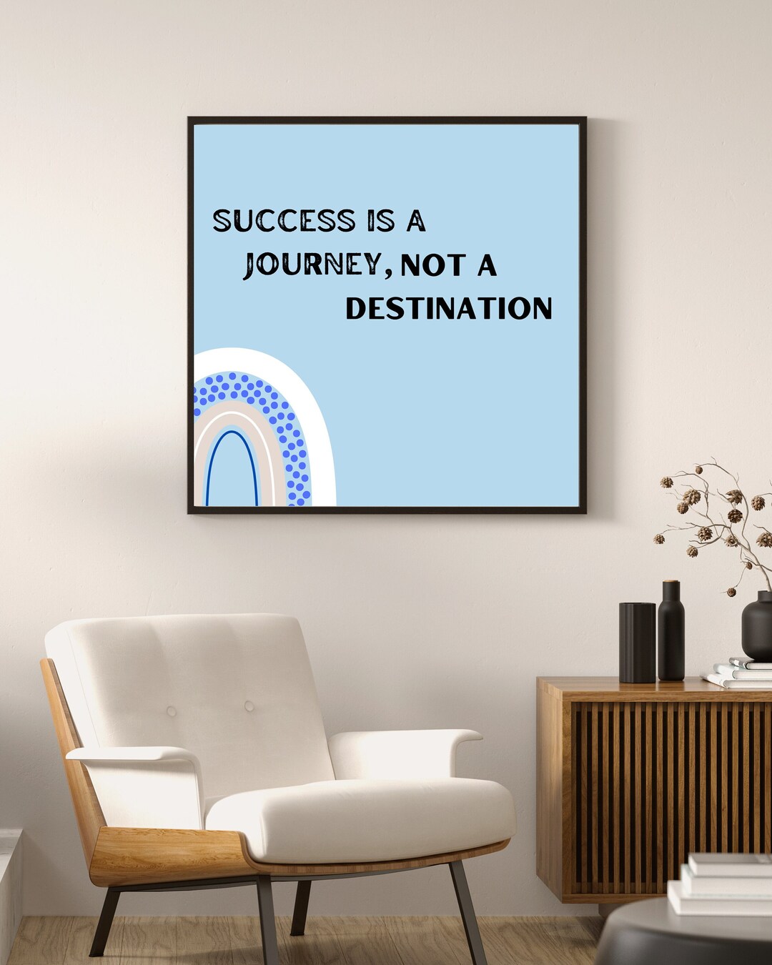 SUCCESS WALL ART, Cool Posters, Minimalistic Prints, Positive Poster ...