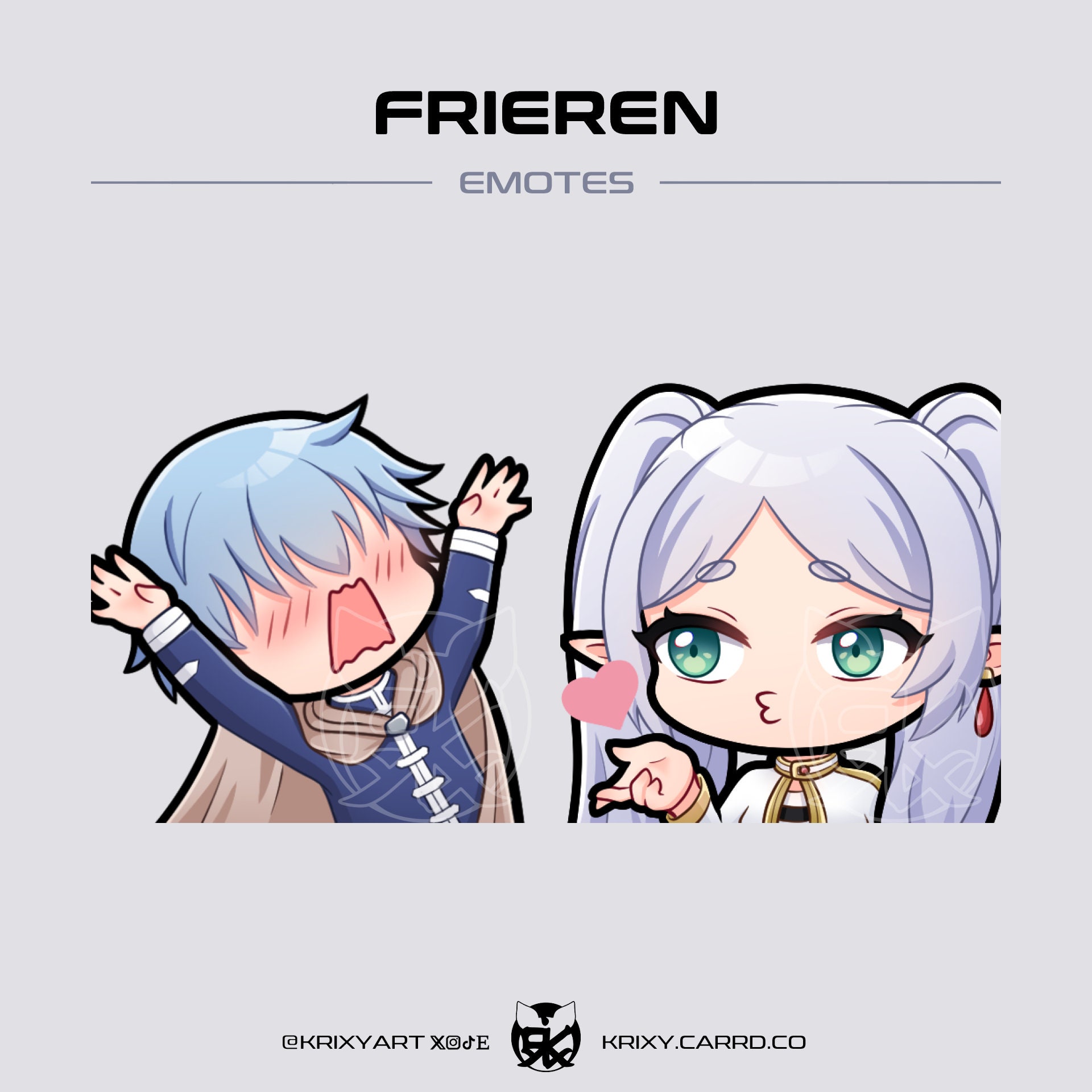 Chibi Anime Mage Emote Pack [twitch/discord/youtube] - Etsy