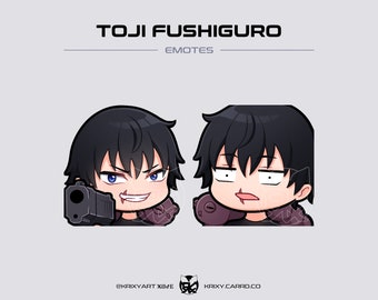 Cute Chibi Toji Anime Sorcerer Flex Bicep Strong Gym Adorable Youtube ...