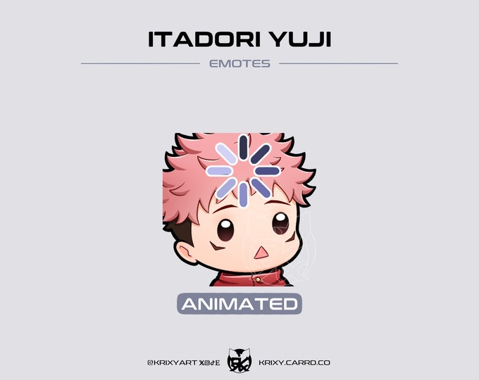 Chibi Anime Sorcerer Emote Pack [twitch/discord/youtube] - Etsy Canada