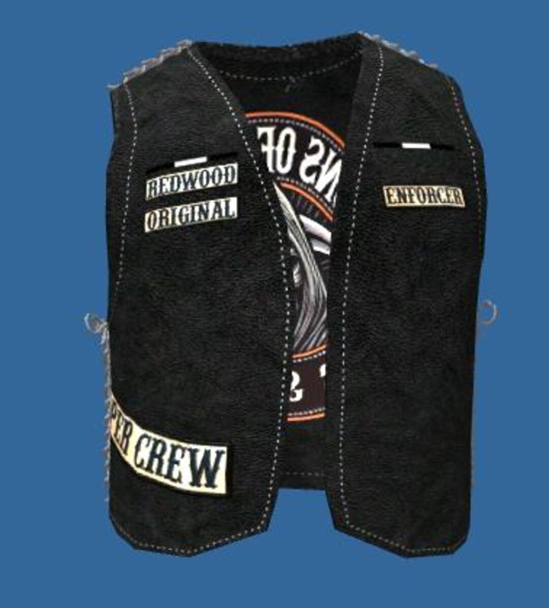 Fivem Clothes. Mc Vest , All the Ranks , Fivem Ready - Etsy UK