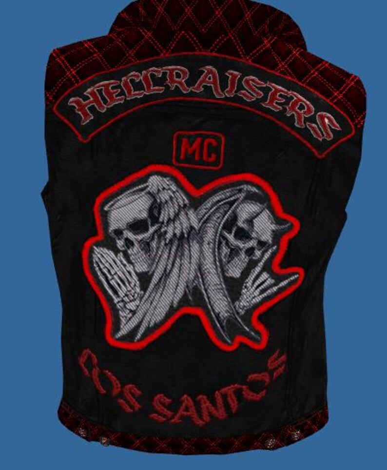 Fivem Vest Clothes, Mc Club Vest , Fivem Ready - Etsy