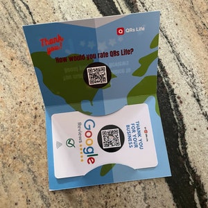 Google Review Card, Business Review Card for Google, Google Tap to ...