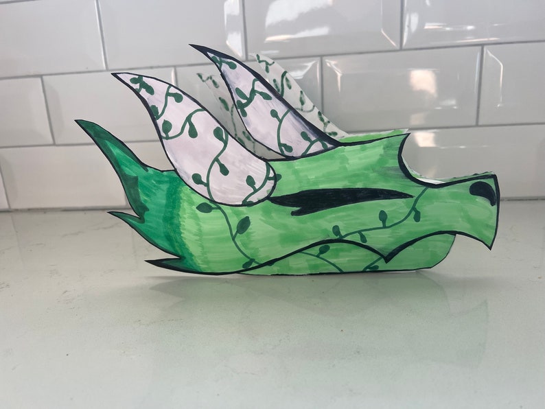 Custom Paper Dragon Puppet - Etsy