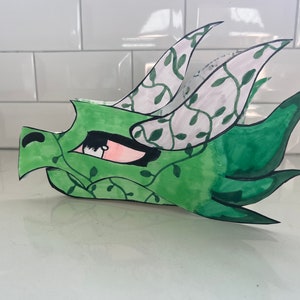 Custom Paper Dragon Puppet - Etsy