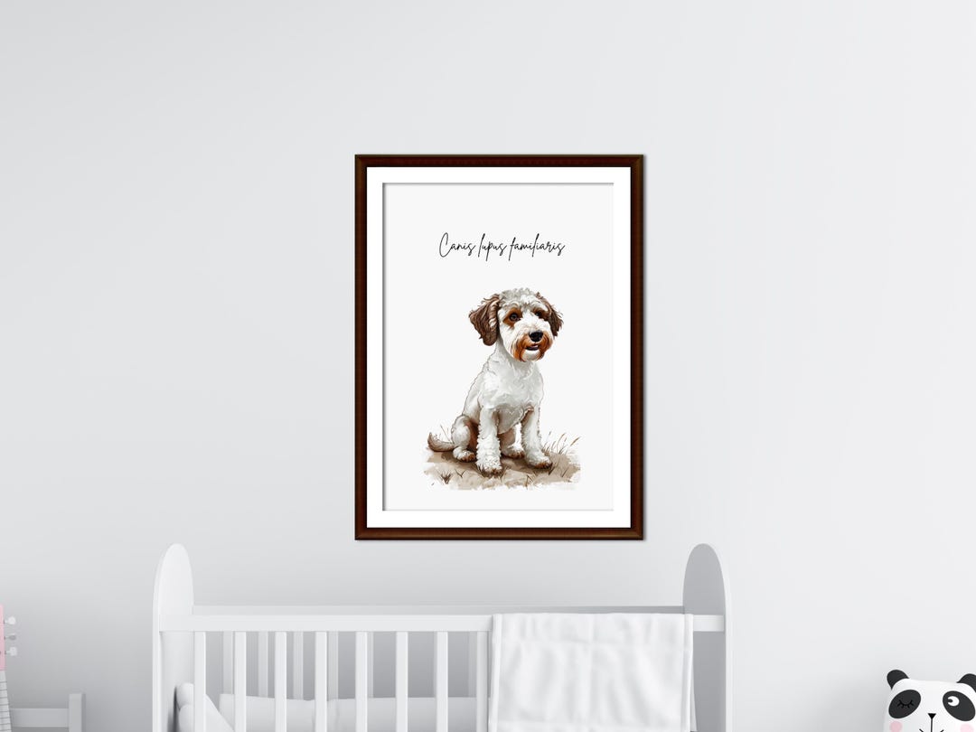 Goldendoodle Poster, Goldendoodle Wall Art Print, Digital Dog Print ...