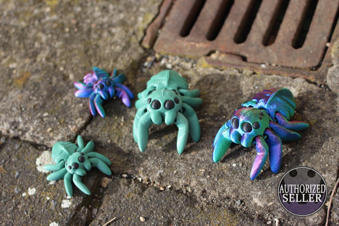Tiny Spider – A Fascinating Miniature Spider Cinderwing3d - Etsy