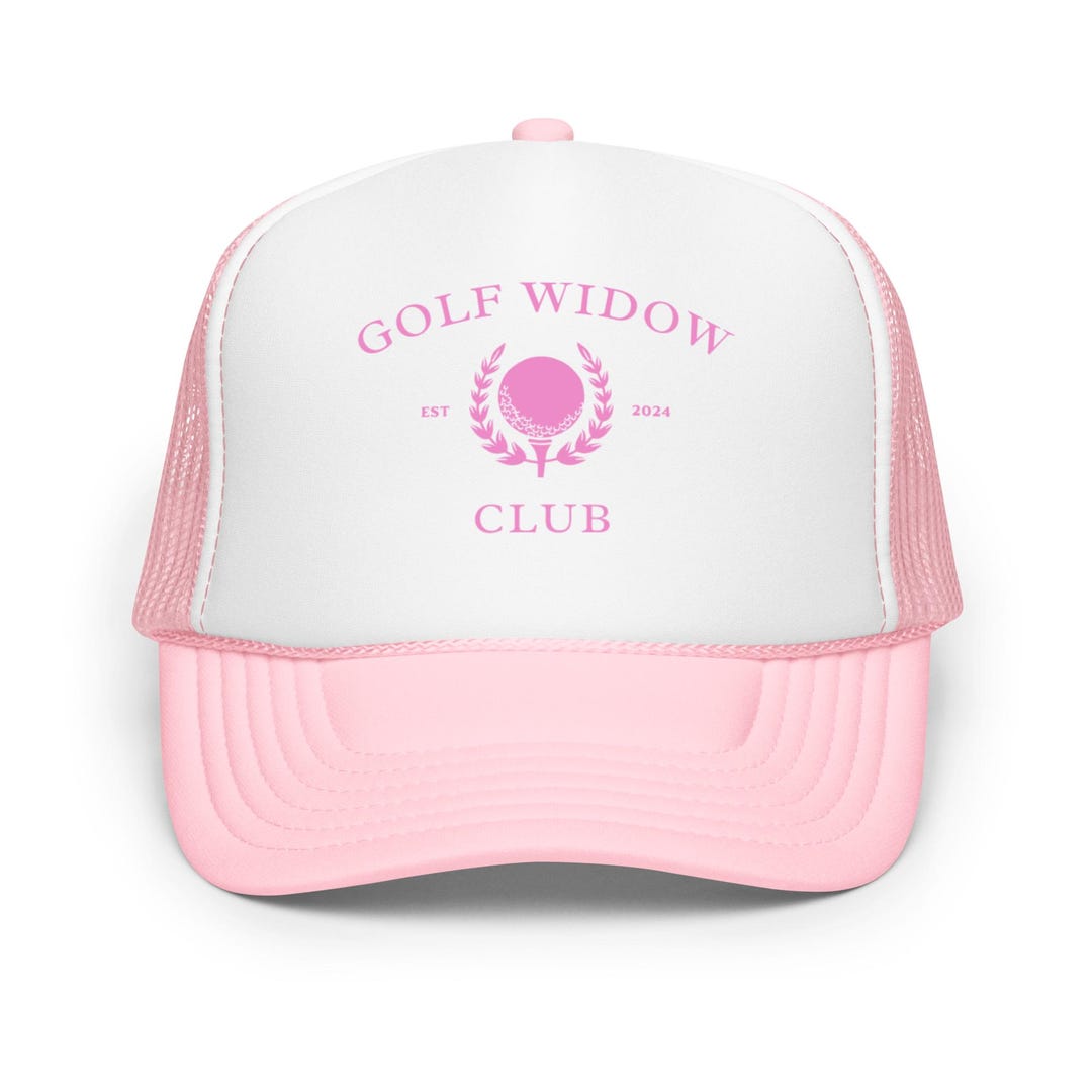 Golf Widow Hat, Golf Hat, Golf Wives, Golf Trucker Hat, Golf Gift ...