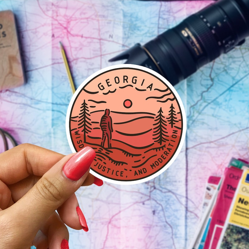 Savannah Ga Sticker - Etsy