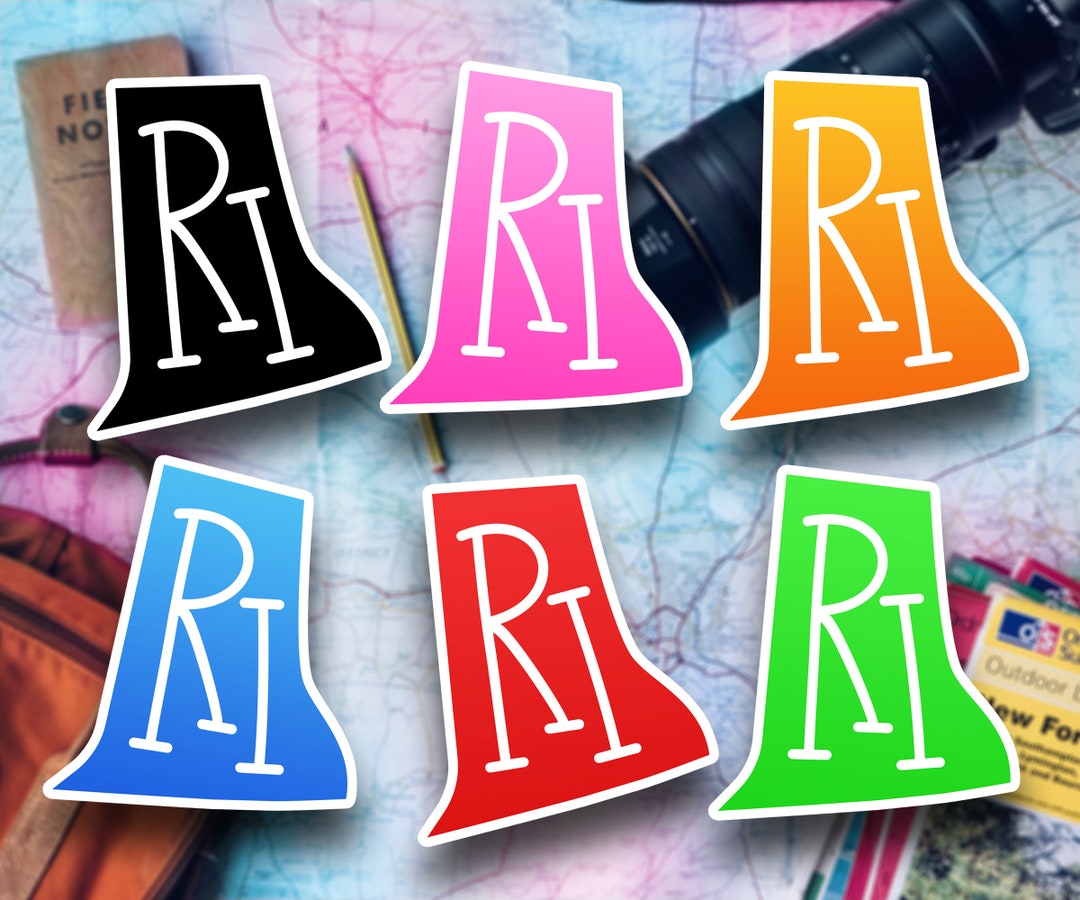 Rhode Island Travel Sticker, State Souvenir, Rhode Island Suitcase ...