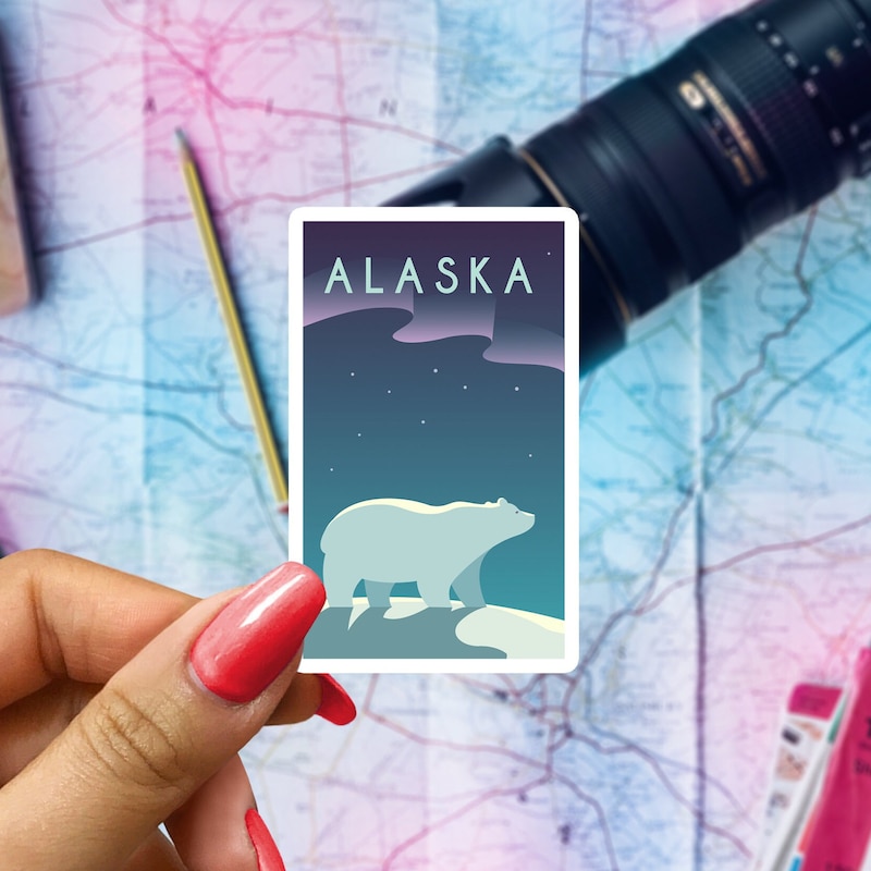Alaska Decal - Etsy