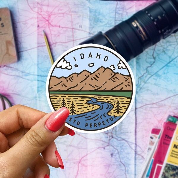 Idaho Stickers - Etsy